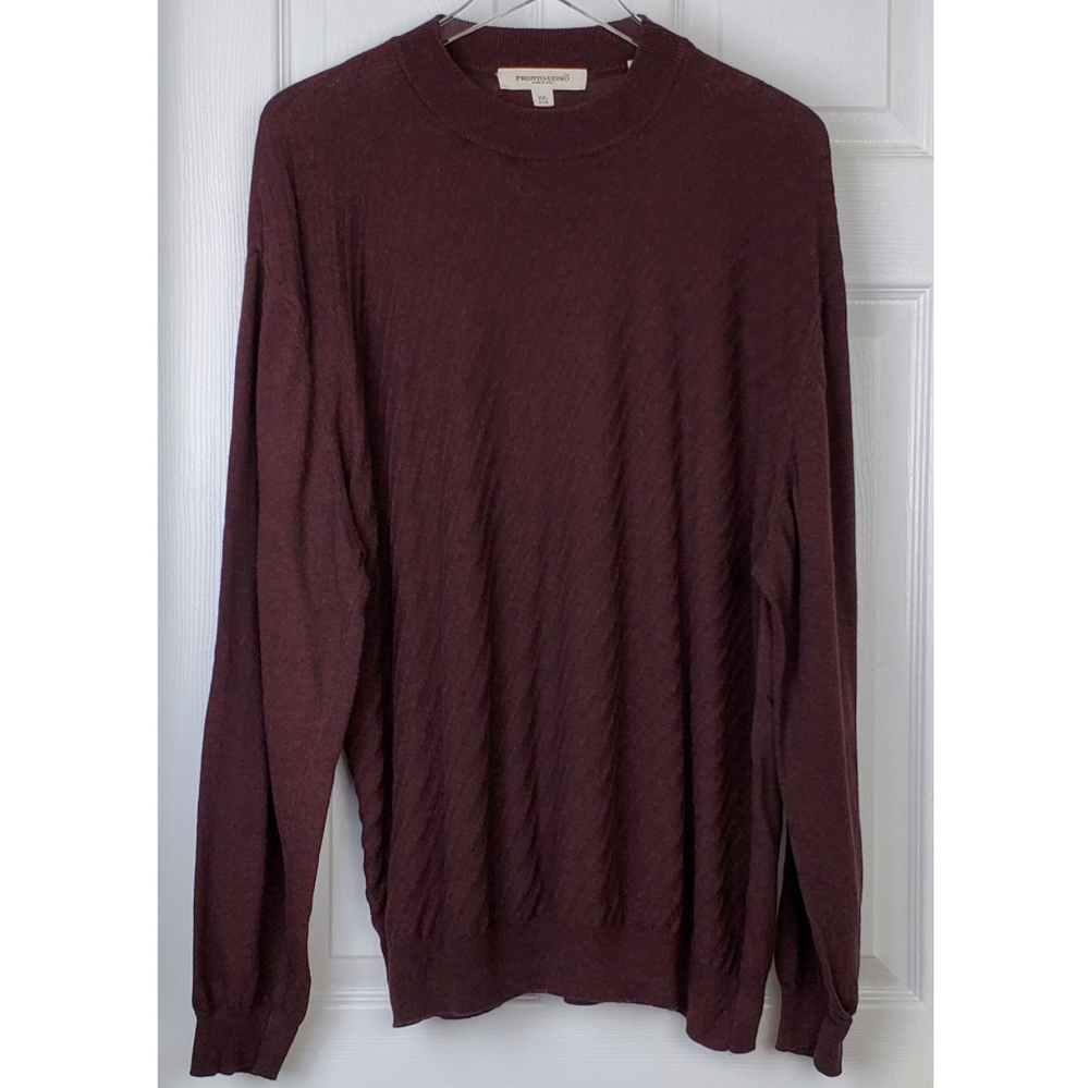 Pronto-Uomo Made In Italy Chunky Vintage Sweater - Gem